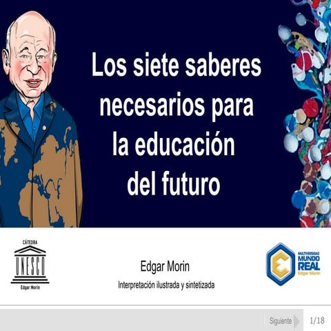 Educacion segun Edgar Morin | PPT