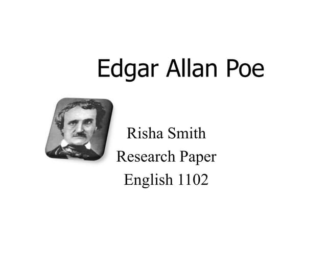 Edgar Allan Poe | PPTX