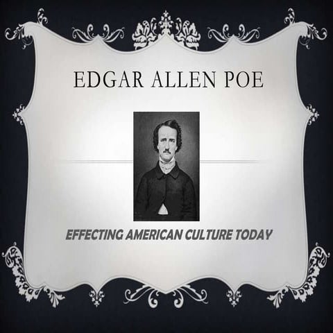 Edgar allen poe | PPT