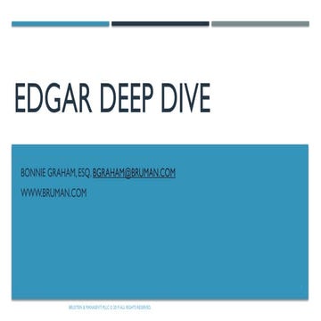 Comprehensive EDGAR Compliance and Financial Management Training for ...