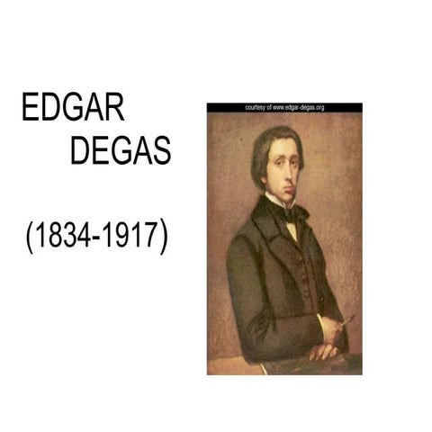 Edgar degas | PPT