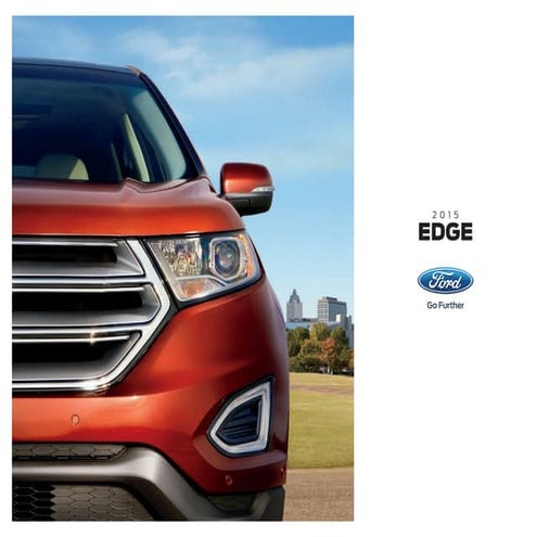 2015 Ford Edge eBrochure | PDF