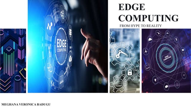 Edge Computing and Cloud Computing | PPTX