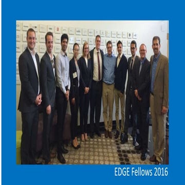 Edge Fellows 2016 | PPTX