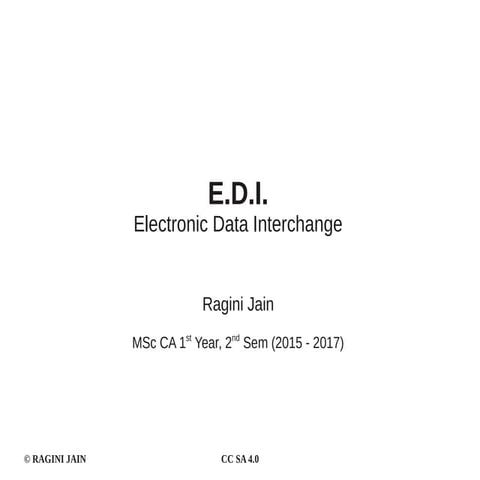 EDI | PDF