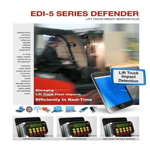 EDI-5 Lift truck impact monitoring system | PDF