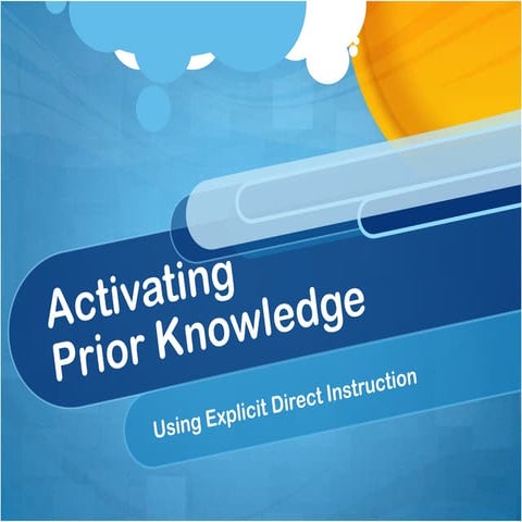 EDI-Activating Prior Knowledge | PPTX