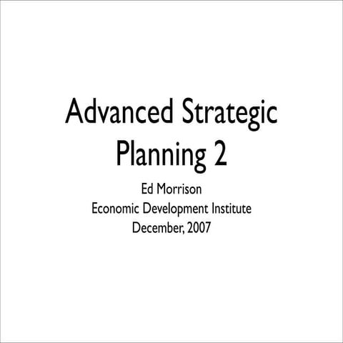 EDI Strategy 2 Course Slides | PPT