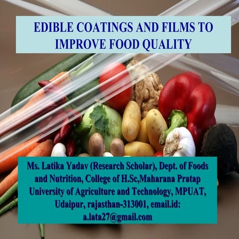 Edible coatingnew | PPT