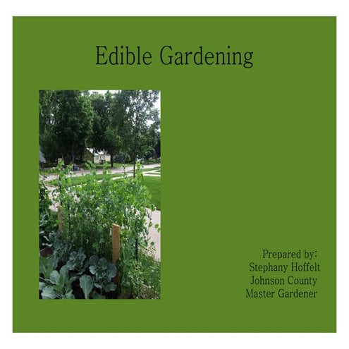 Edible Gardening | ODP