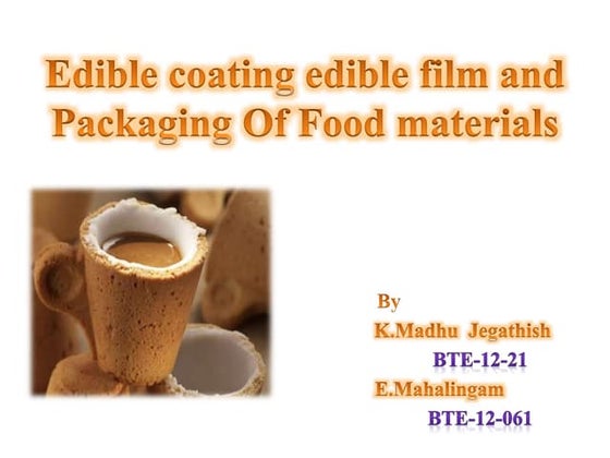 Design & development of Packhouses | PPT