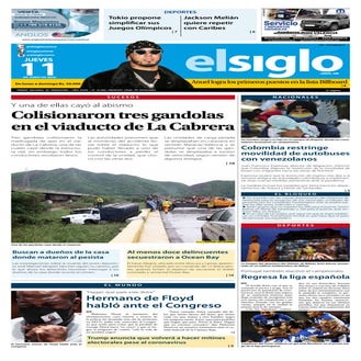 Edición impresa el siglo 03-08-2020 | PDF