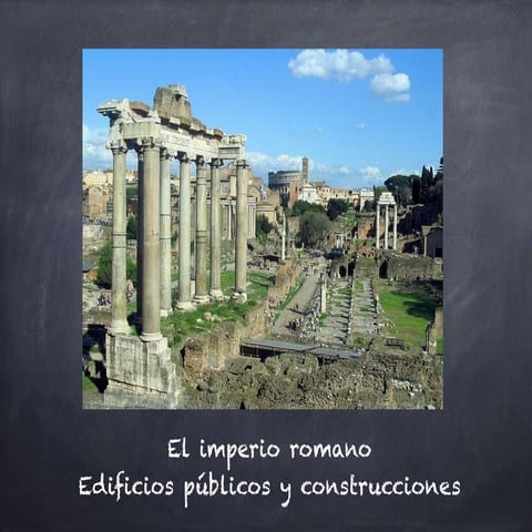 construcciones romanas | PPTX