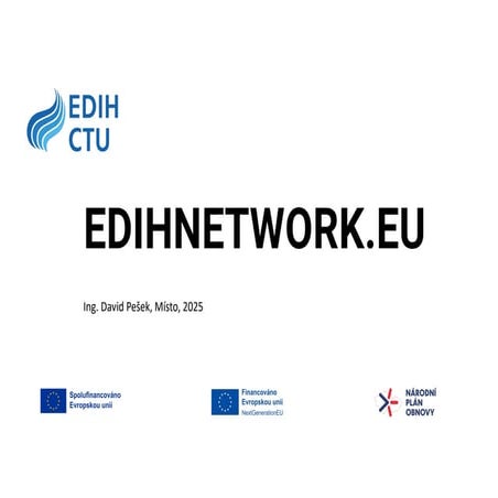 What can an edih do for a SME in a nutshell | PDF