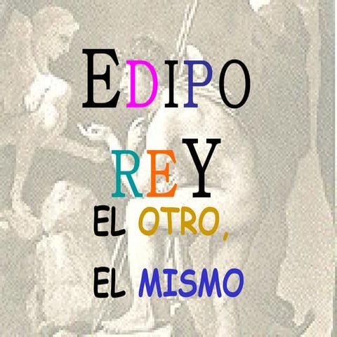 analisis literario de edipo rey, tragedia griega | PPTX