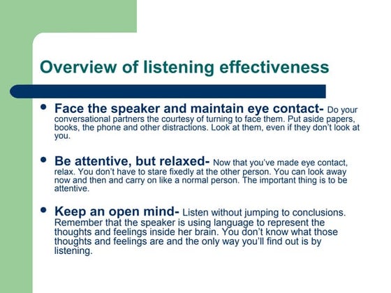 Analytical Listening in Problem Solving | PPTX