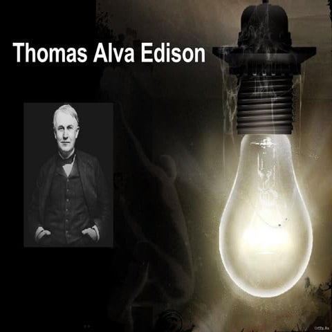 Thomas Edison power point | PPTX