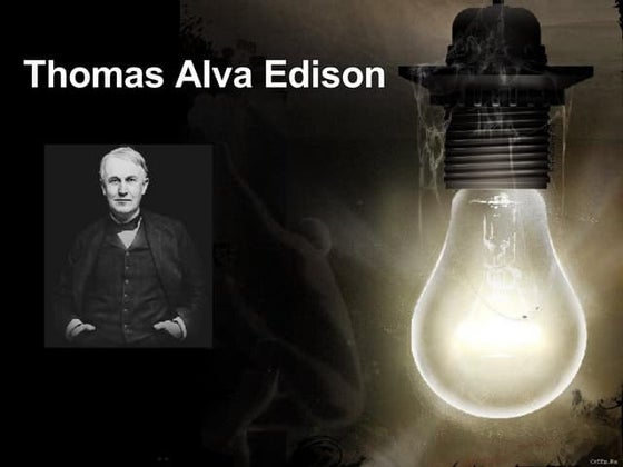 Thomas edison | PPT