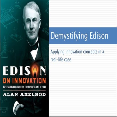 Thomas Edison Leadership | PPTX