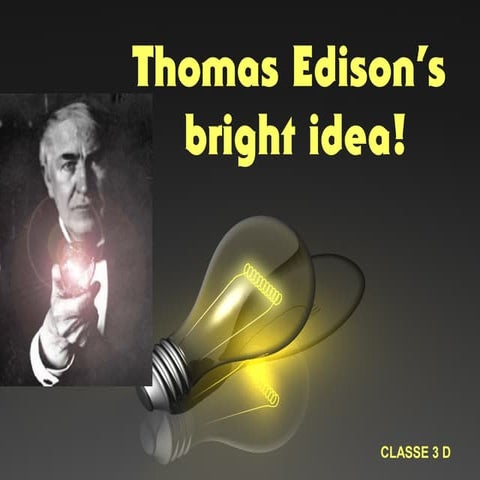 Thomas Edison power point | PPTX