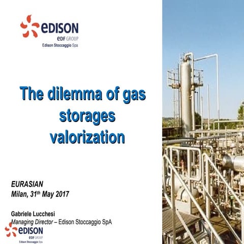 Edison stoccaggio | PPT
