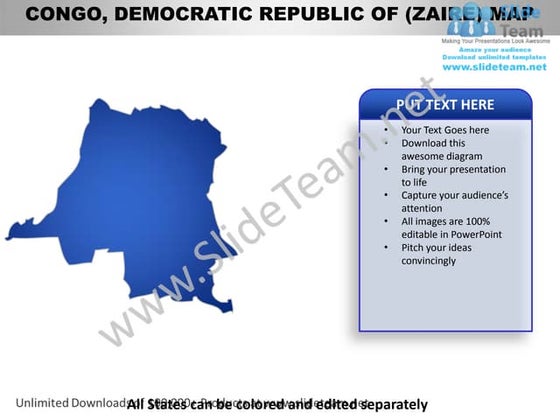 Editable dominican republic power point map with capital and flag ...