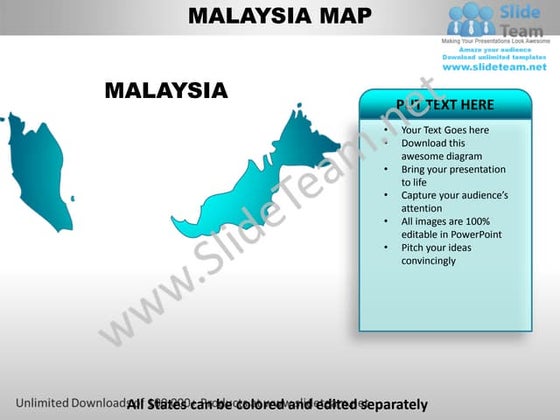Editable taiwan power point map with capital and flag templates slides ...