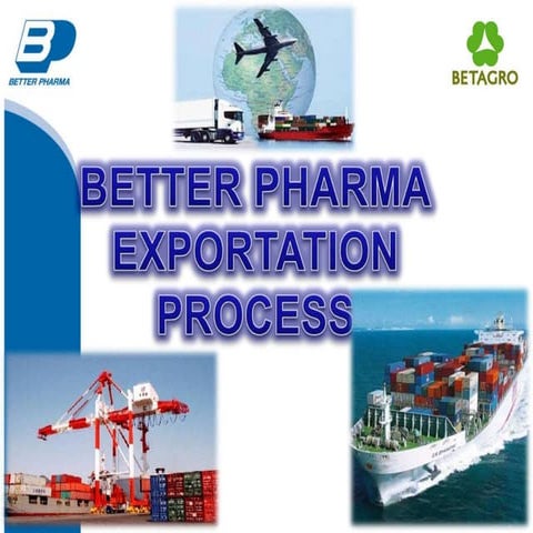 presentation exportation process | PPT