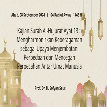 Edited-Kajian Ahad, 08 September 2024 - Prof. Dr. H. Sofyan Sauri, M.Pd..pptx