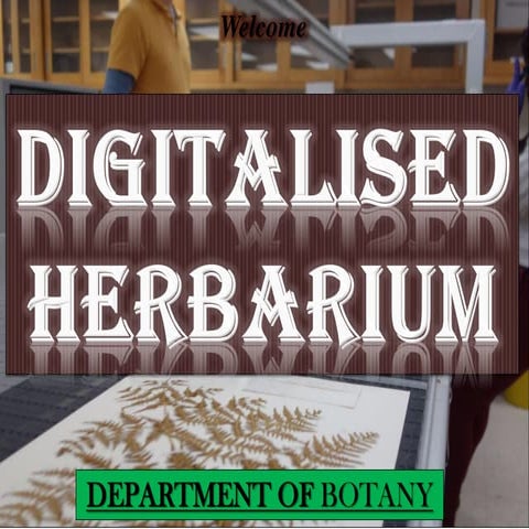 DIGITALIZED HERBARIUM | PDF