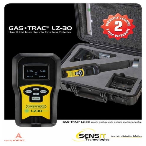 SENSIT Gas Trac LZ-30 Leak Detector | PDF