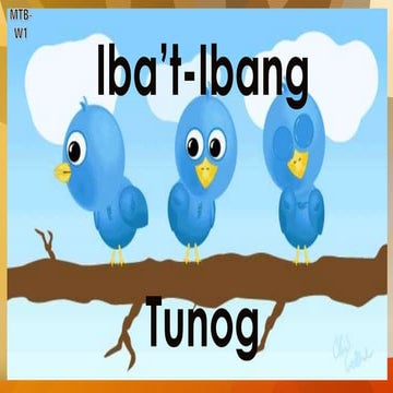 Mga Tunog sa Paligid | PPTX