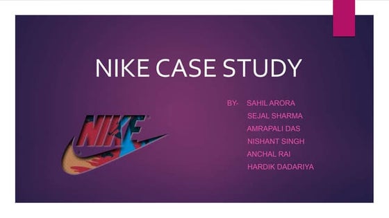 Nike presentation | PPT
