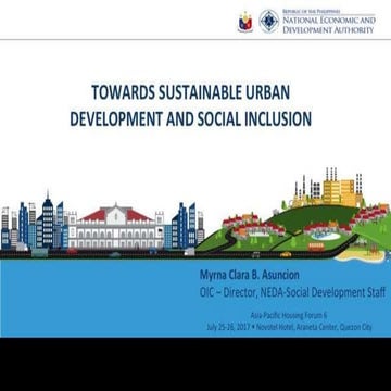 Towards Sustainable Urban Development and Social Inclusion | PPT