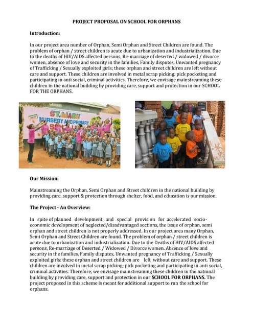 Day care centers for poor children kurnool | PDF