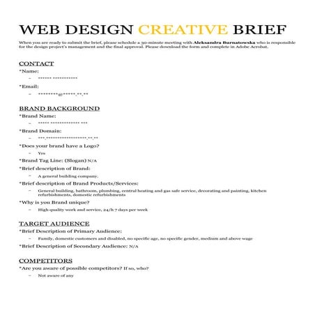 Site Redesign Proposal for Marni | PDF