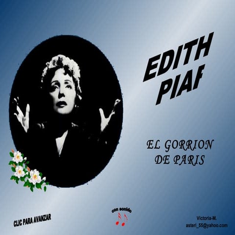 Edith piaf | PPS