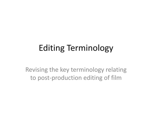 Basic Video Editing Training for Beginners | PDF