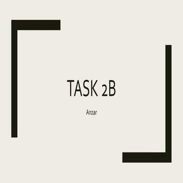 Editing 1 task 2b | PPTX