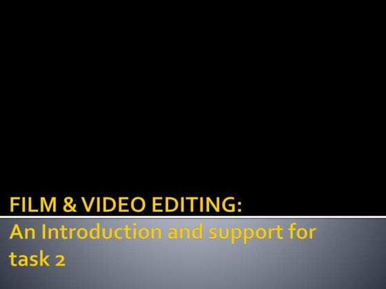 Motion Pictures | PPT