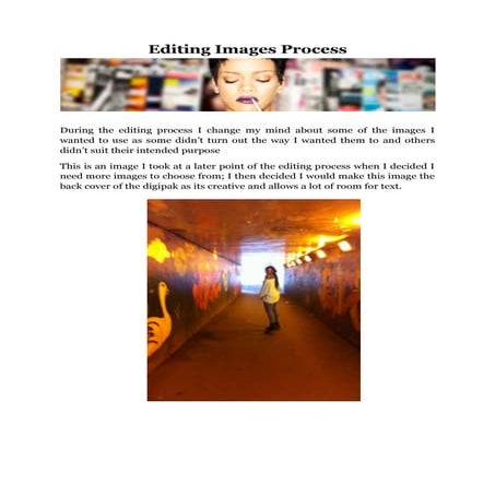 Editing photos | DOCX | Photo Editing Software | Computer Software and Applications