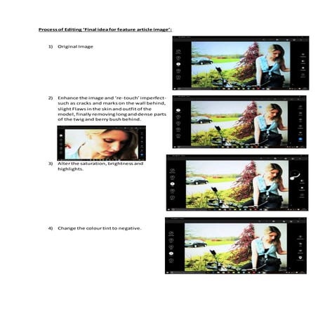 Editing process of final idea for feature article image | DOCX