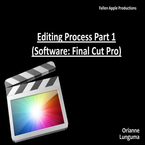 Editing process (part 1) | PPT