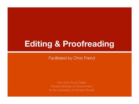 Types of Editing and Proofreading | PDF | Desktop Publishing | Computer ...