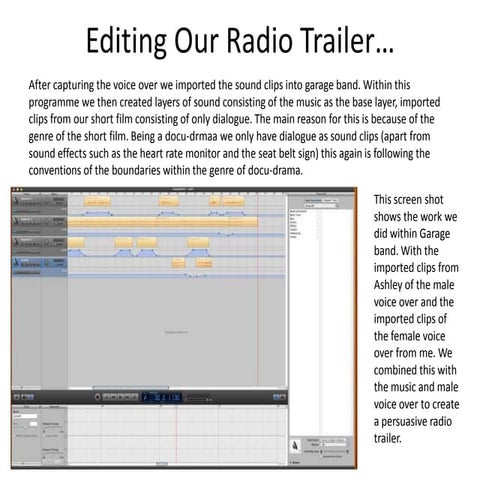 Editing radio trialer | PPTX | Music | Entertainment