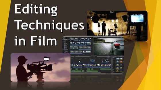 Filming techniques | PPT