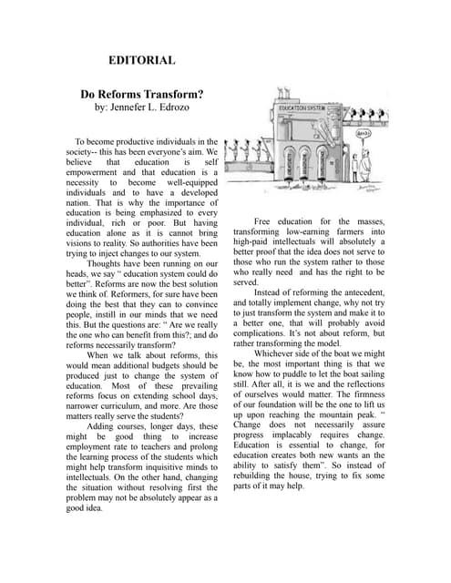 Sample Editorial Article 2