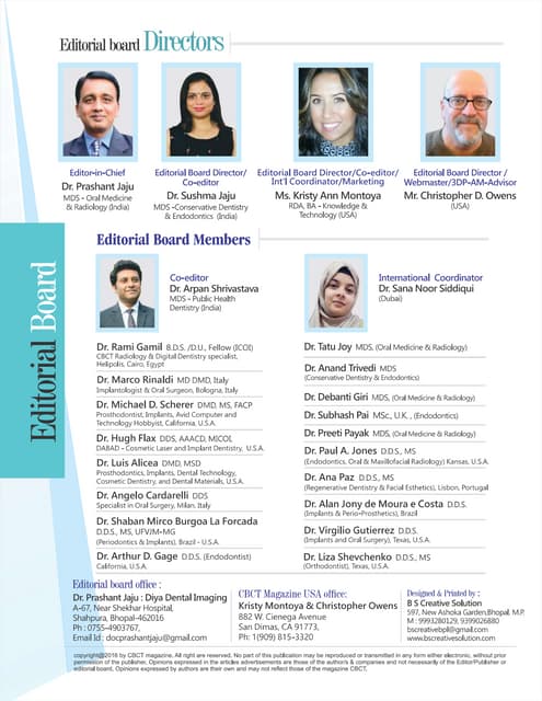 CBCT Magazine 2018 Issue 2 Cover | PDF