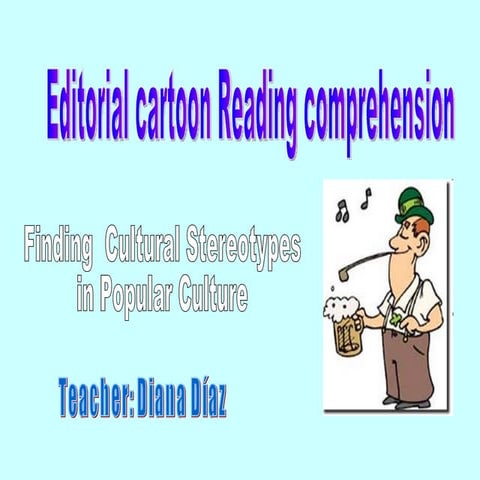 Editorial Cartoon Reading Comprehension | PPT