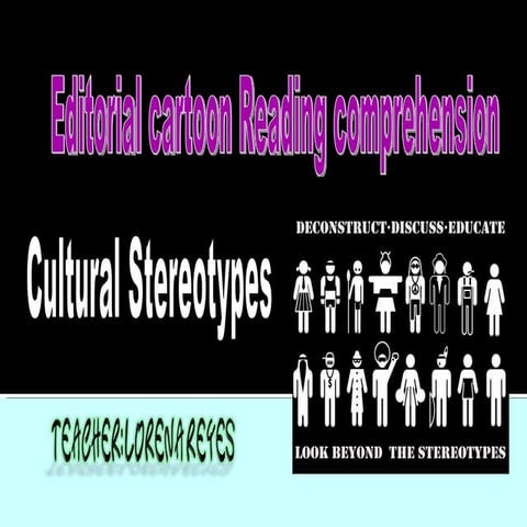 Editorial Cartoon Reading Comprehension | PPT